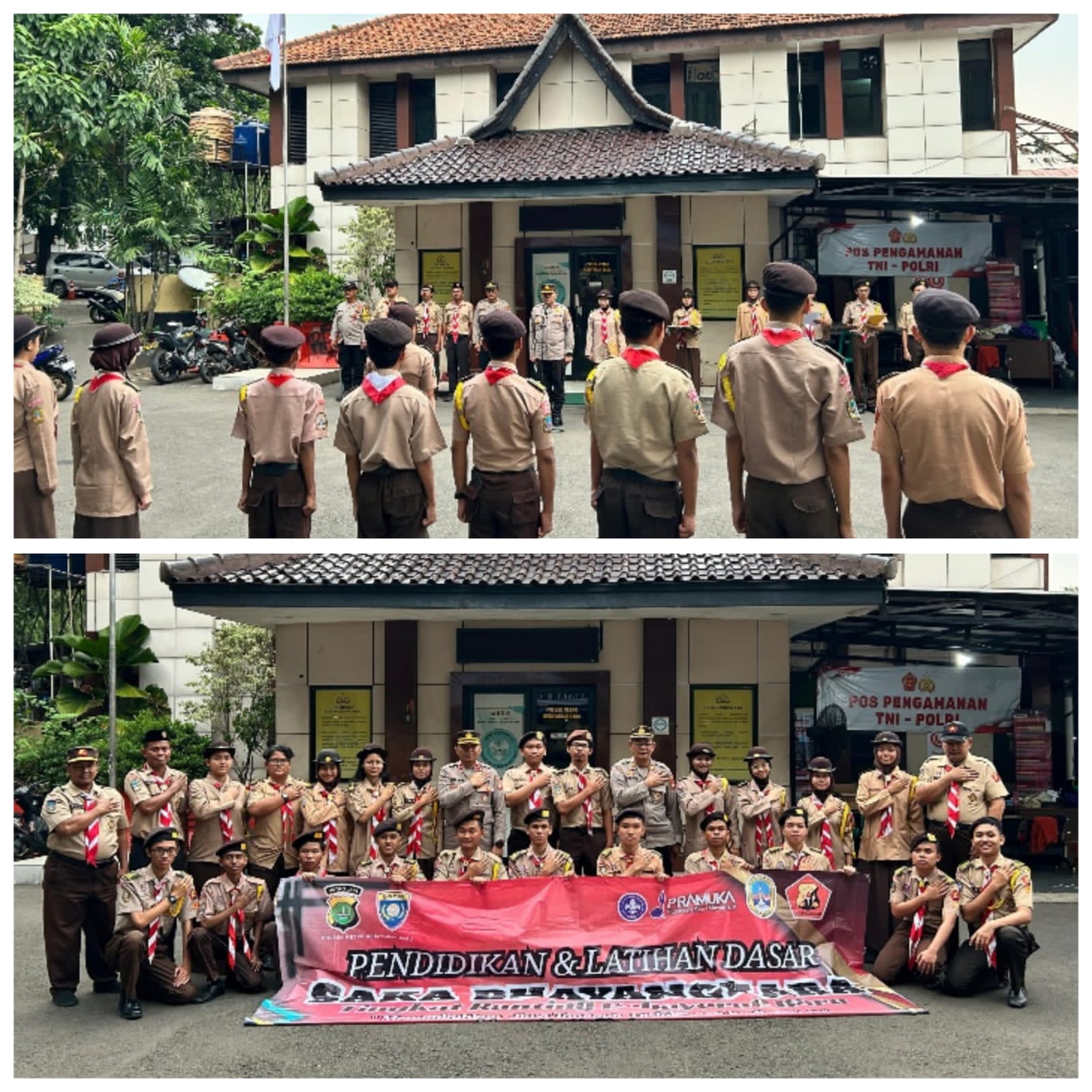 Pembukaan Pelatihan Sakha Bhayangkara Ranting Kebayoran Baru Dipimpin Oleh Kapolsek Kompol Endy ...